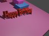 Happy Birthday animation free 3D model animated | CGTrader