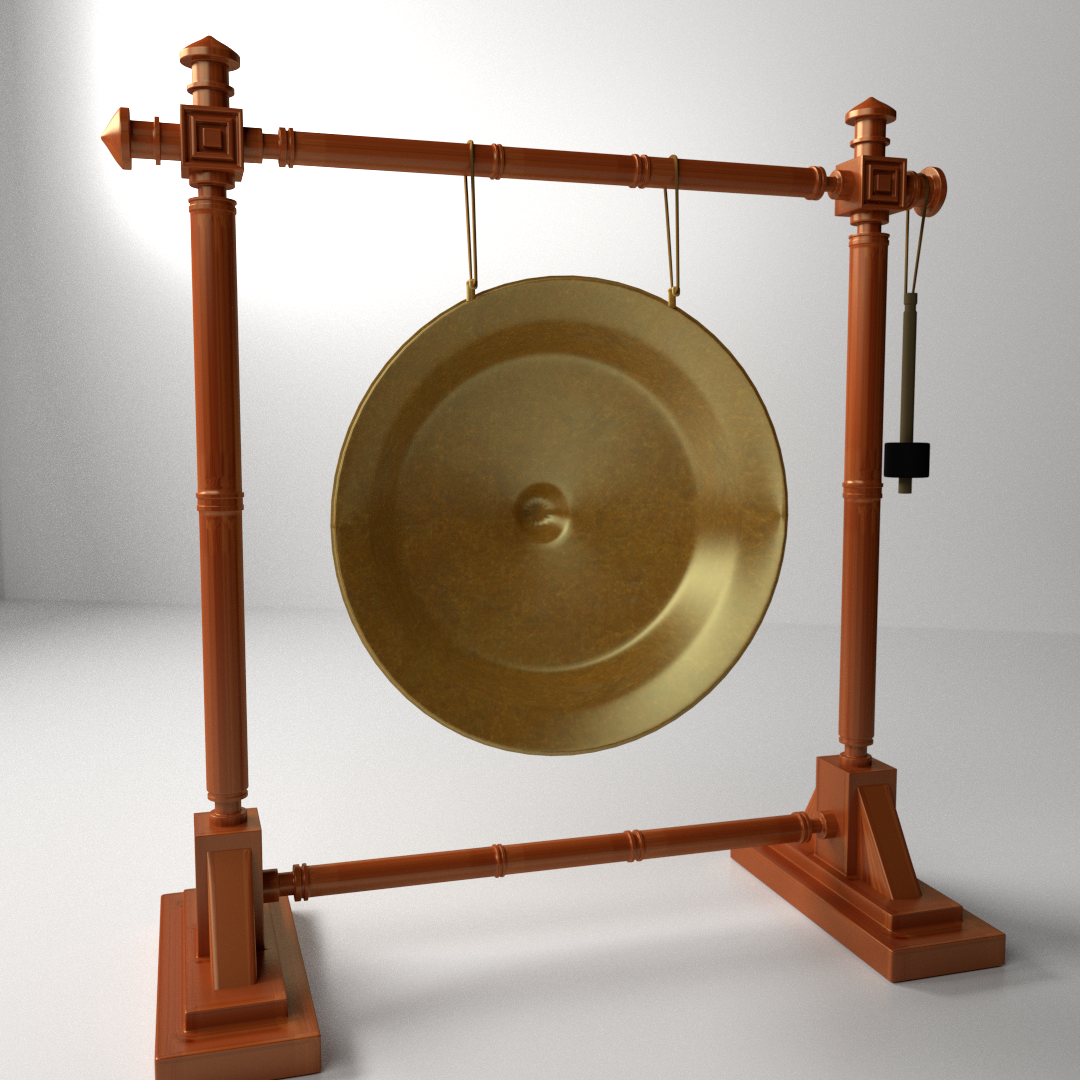 Gongs 3D Model .3ds .fbx .blend .dae - CGTrader.com