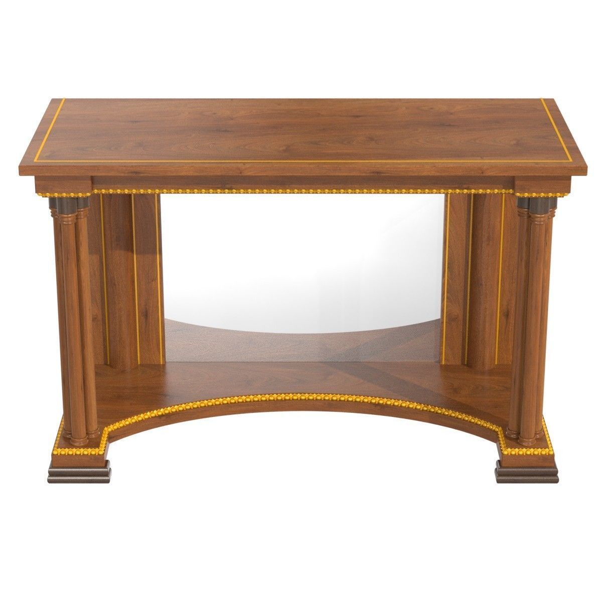 Russian Neoclassic Style Console Table 3D model | CGTrader
