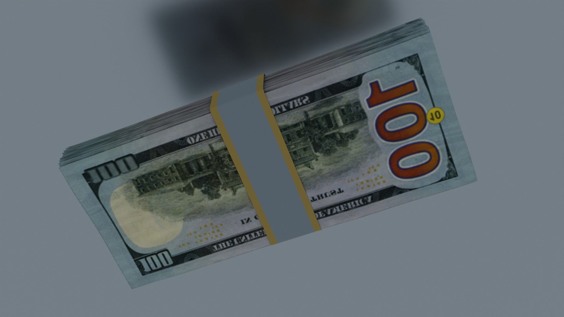 stack of money 3D model | CGTrader