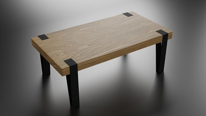 Table 02 free 3D model | CGTrader