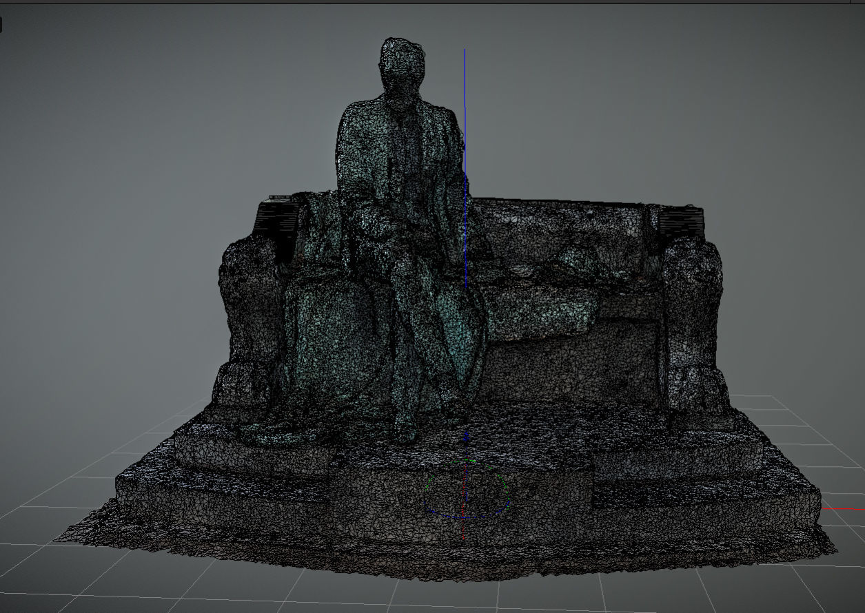 Karolyi Sandor counts statue 3D model | CGTrader