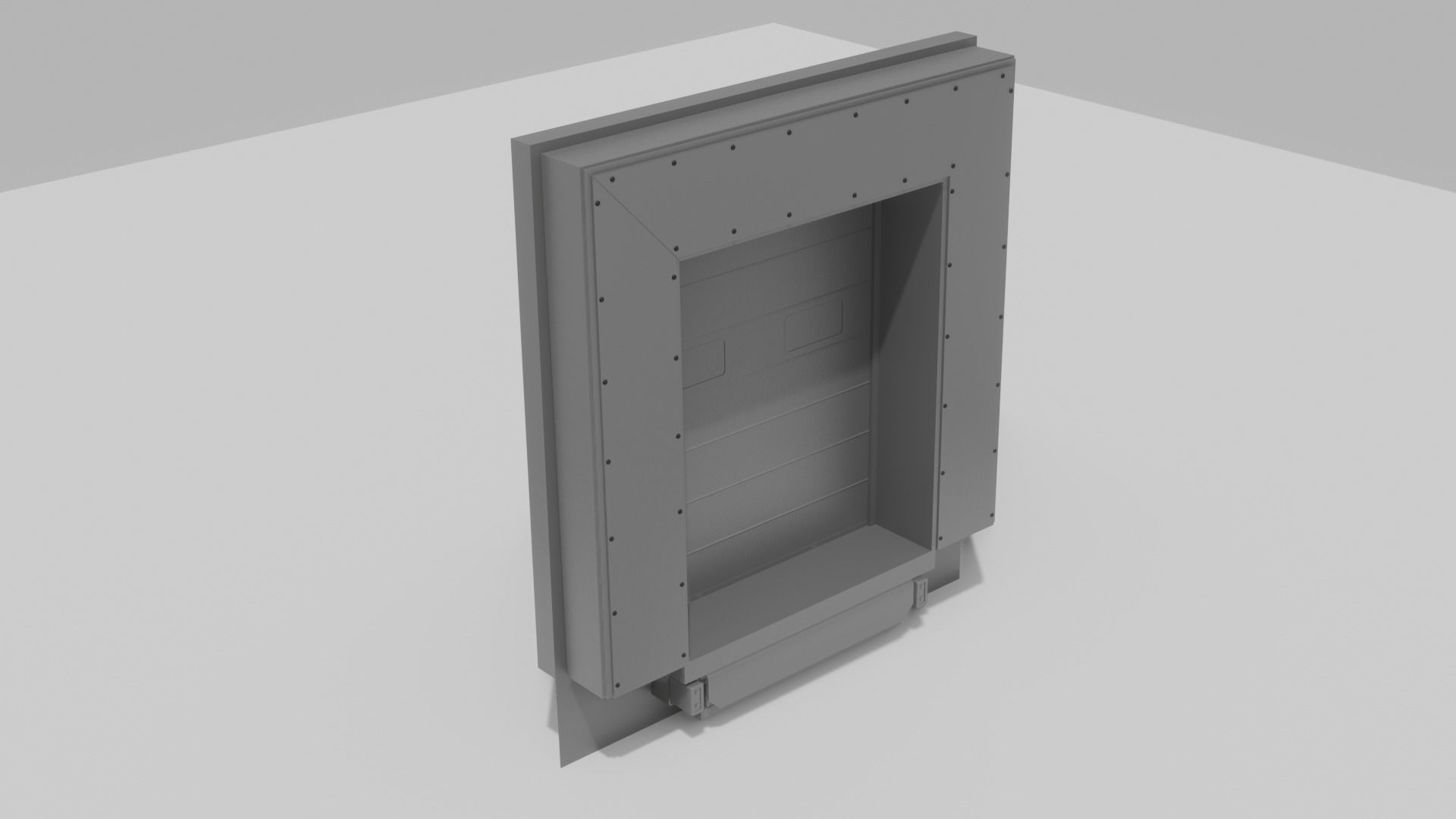 3D model Loading dock door VR / AR / low-poly | CGTrader