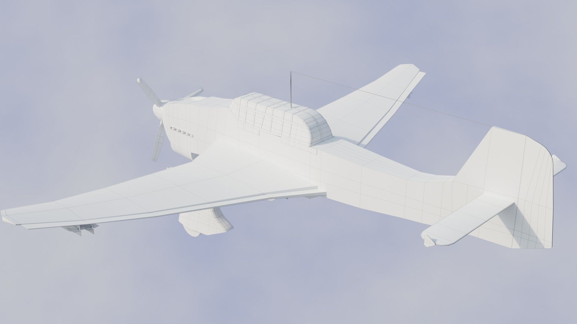 3D model Junkers Ju-87 Stuka VR / AR / low-poly | CGTrader