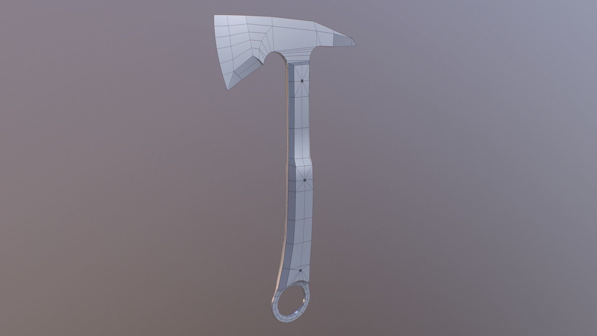 3D model Unique industrial axe VR / AR / low-poly | CGTrader