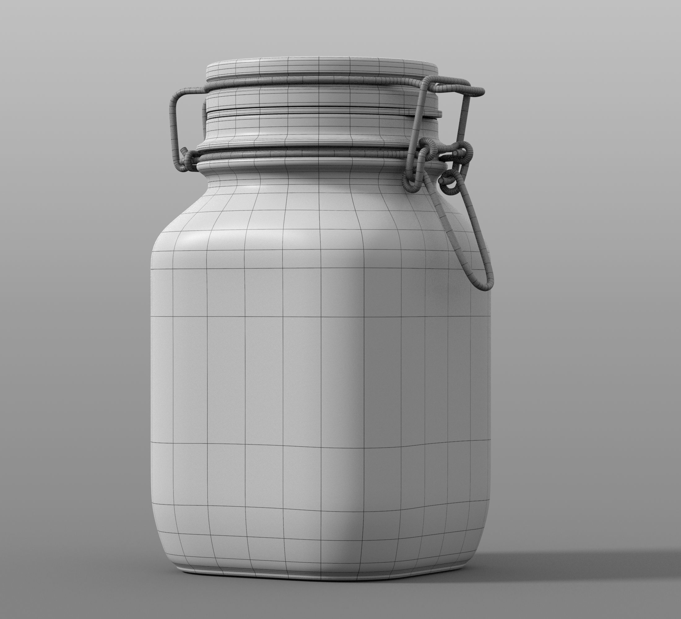Coffee Bean in Glass Jar 3D model | CGTrader