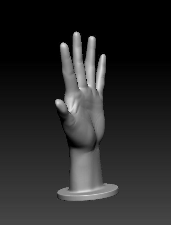 ASL numbers from 1 to 10 3D model 3D printable | CGTrader