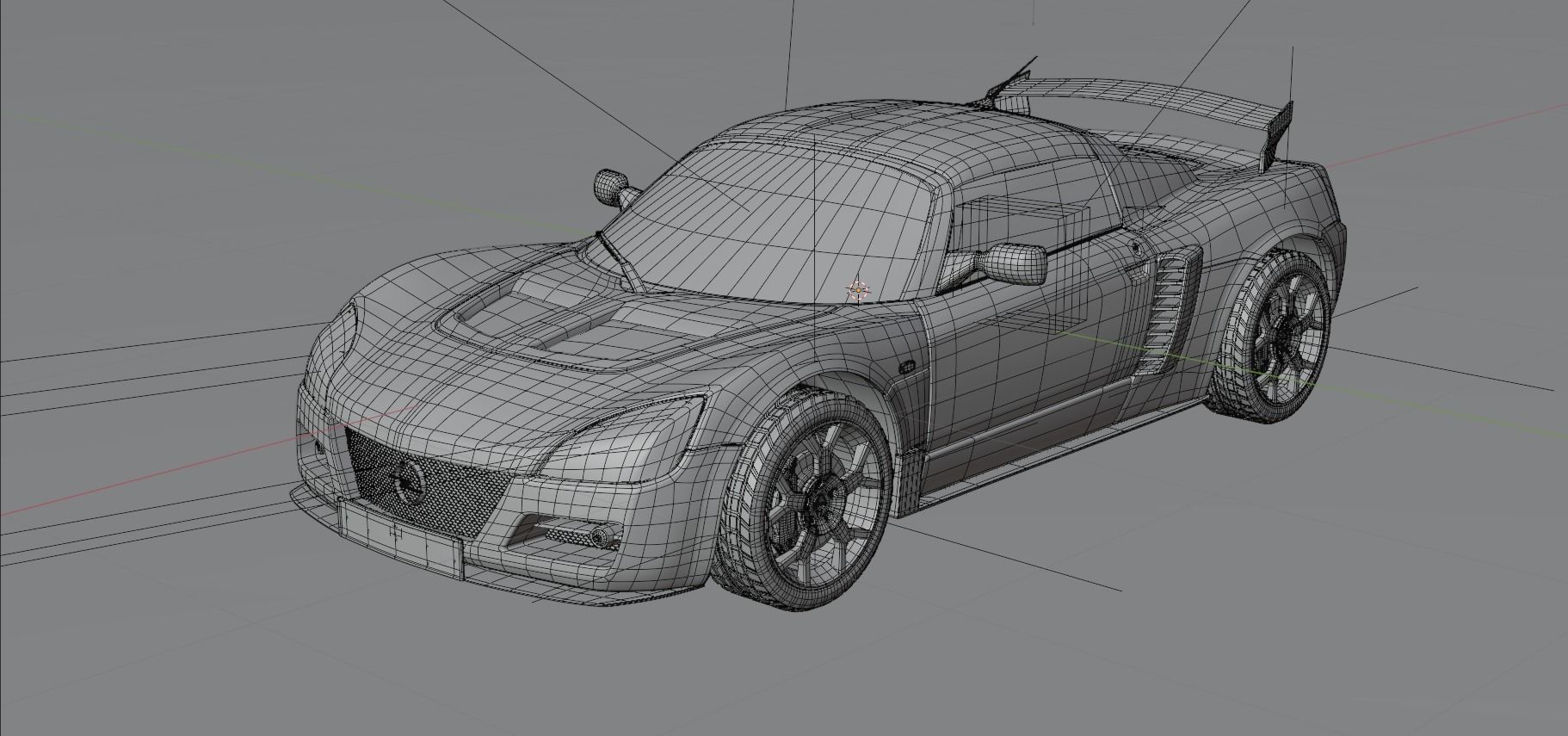 Opel Speedster racing car free VR / AR / low-poly 3D model | CGTrader