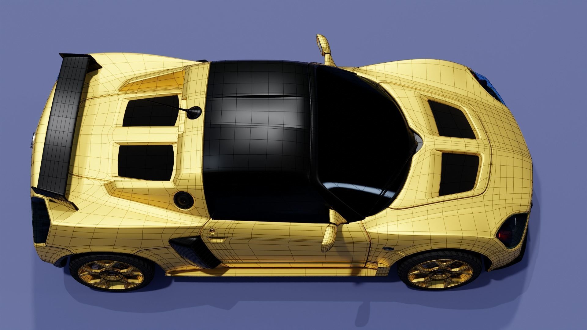 Opel Speedster racing car free VR / AR / low-poly 3D model | CGTrader