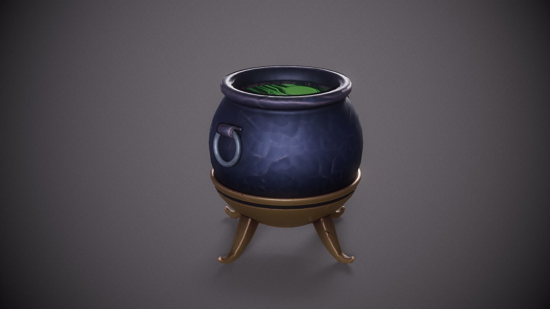 3D model Stylized Child Cauldron VR / AR / low-poly | CGTrader