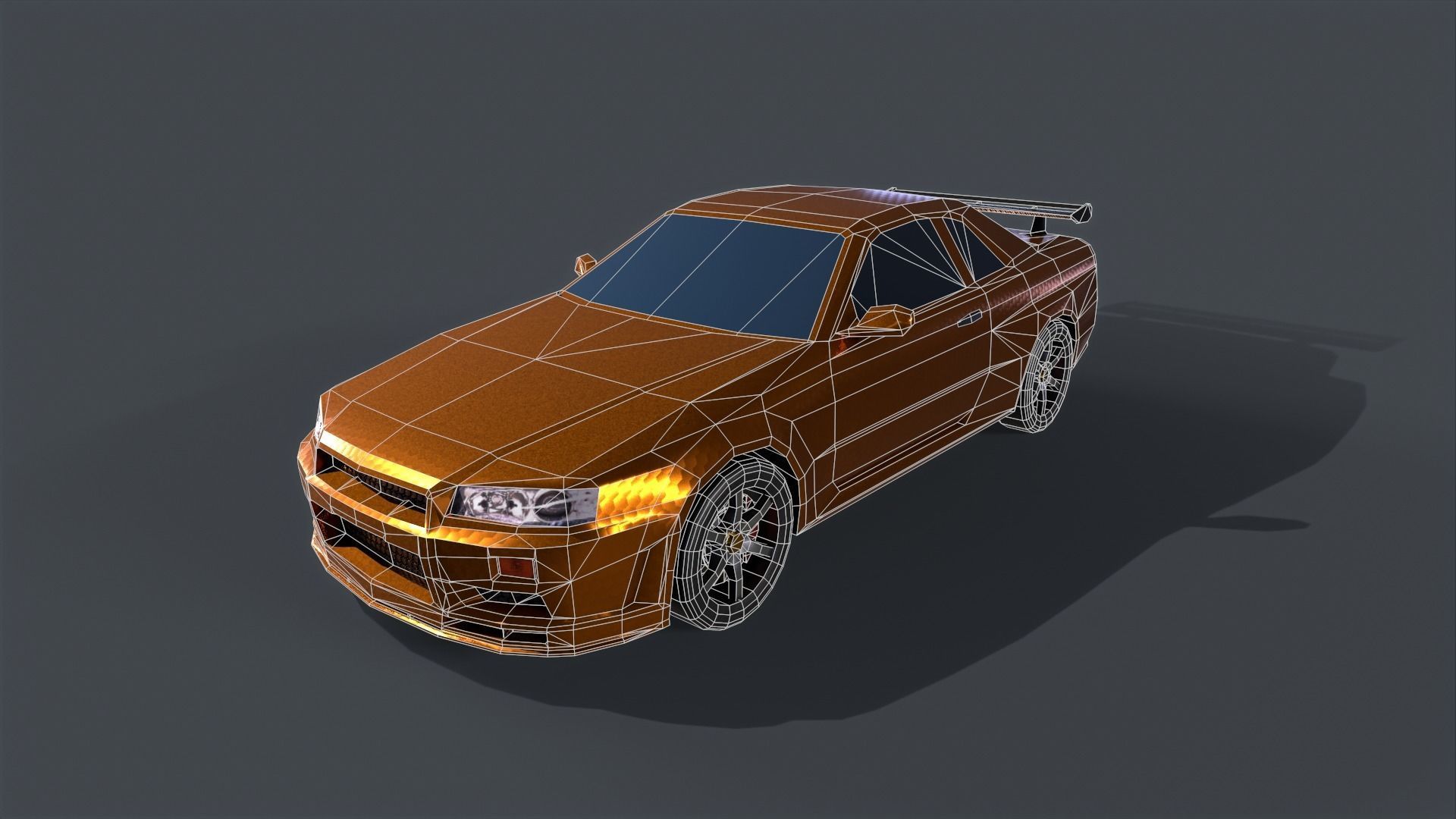 3D model SKYLINE REPLICA VR / AR / low-poly | CGTrader