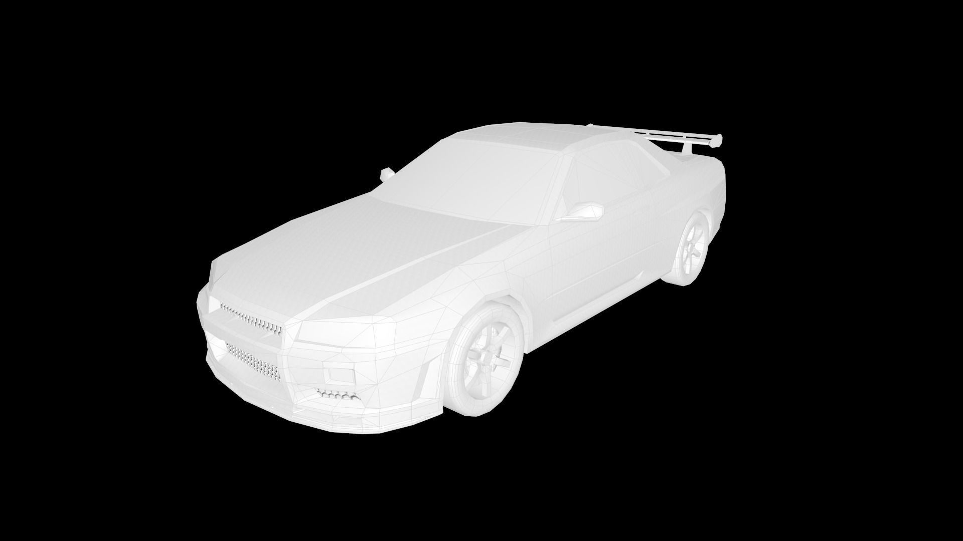 3D model SKYLINE REPLICA VR / AR / low-poly | CGTrader