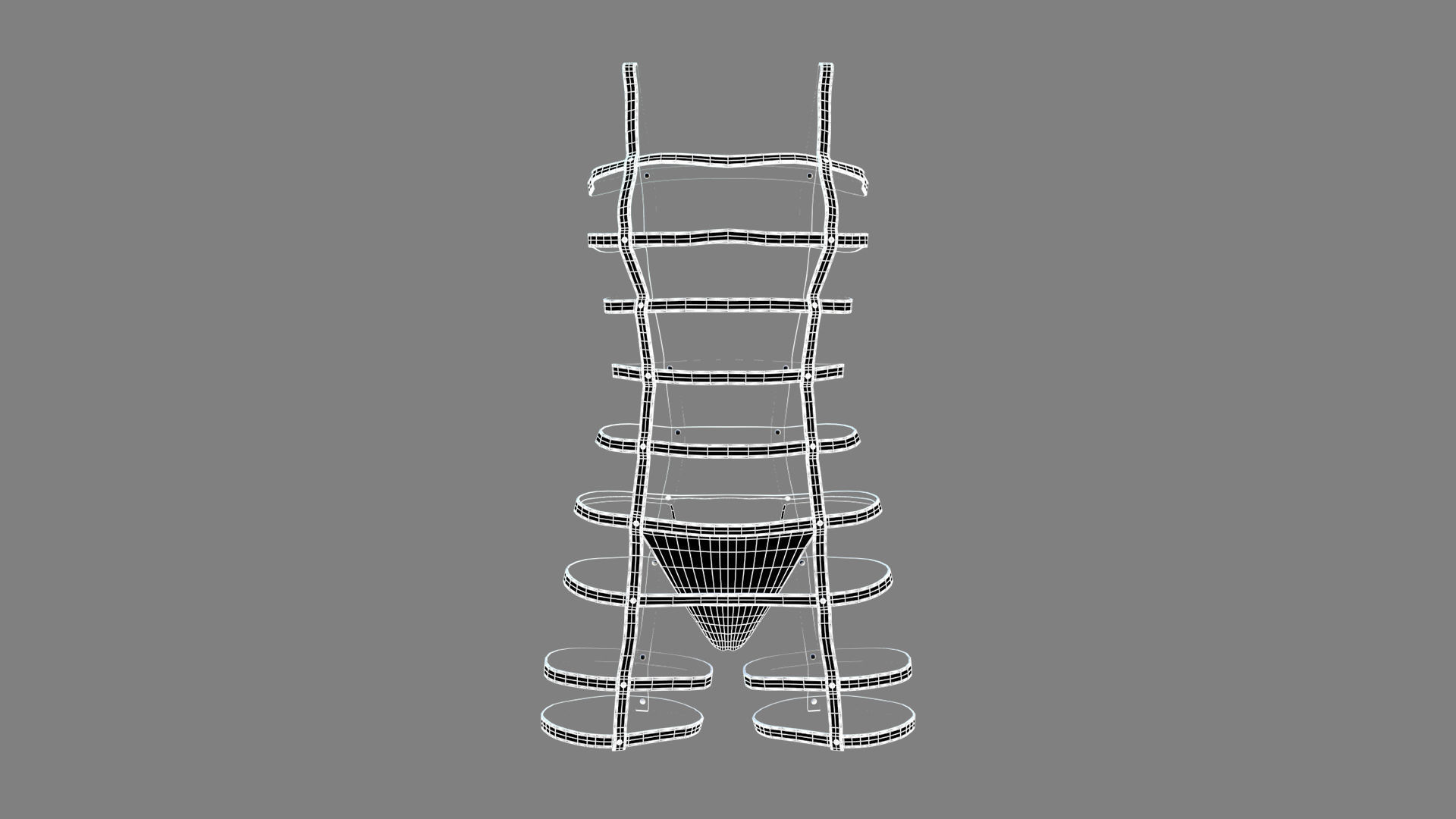 Body Harness 3D model | CGTrader