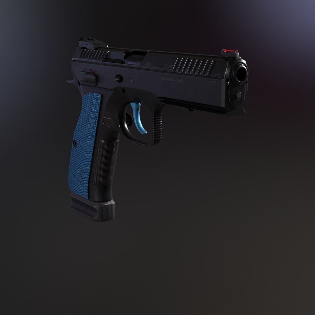 3D model CZ Shadow 2 Pistol Game Ready VR / AR / low-poly | CGTrader