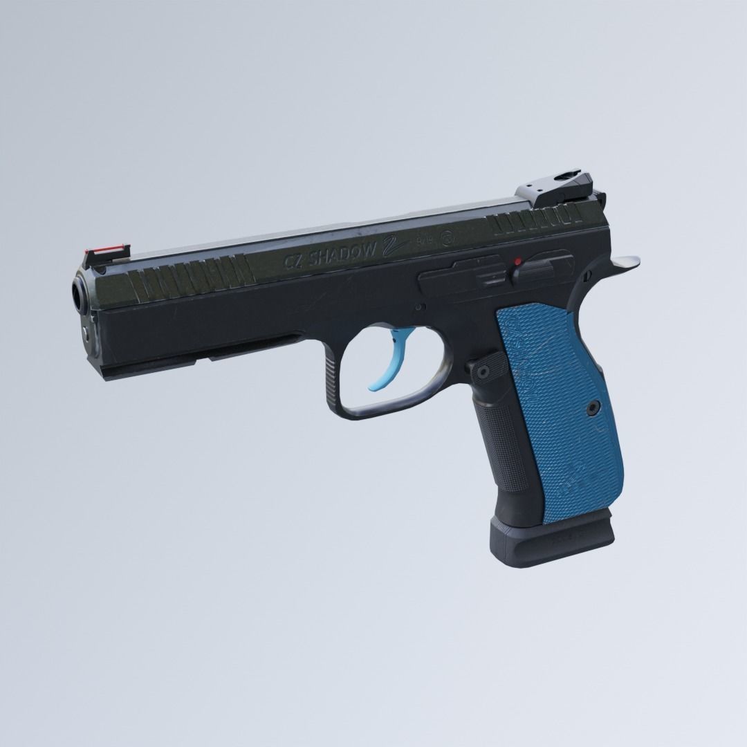 3D model CZ Shadow 2 Pistol Game Ready VR / AR / low-poly | CGTrader