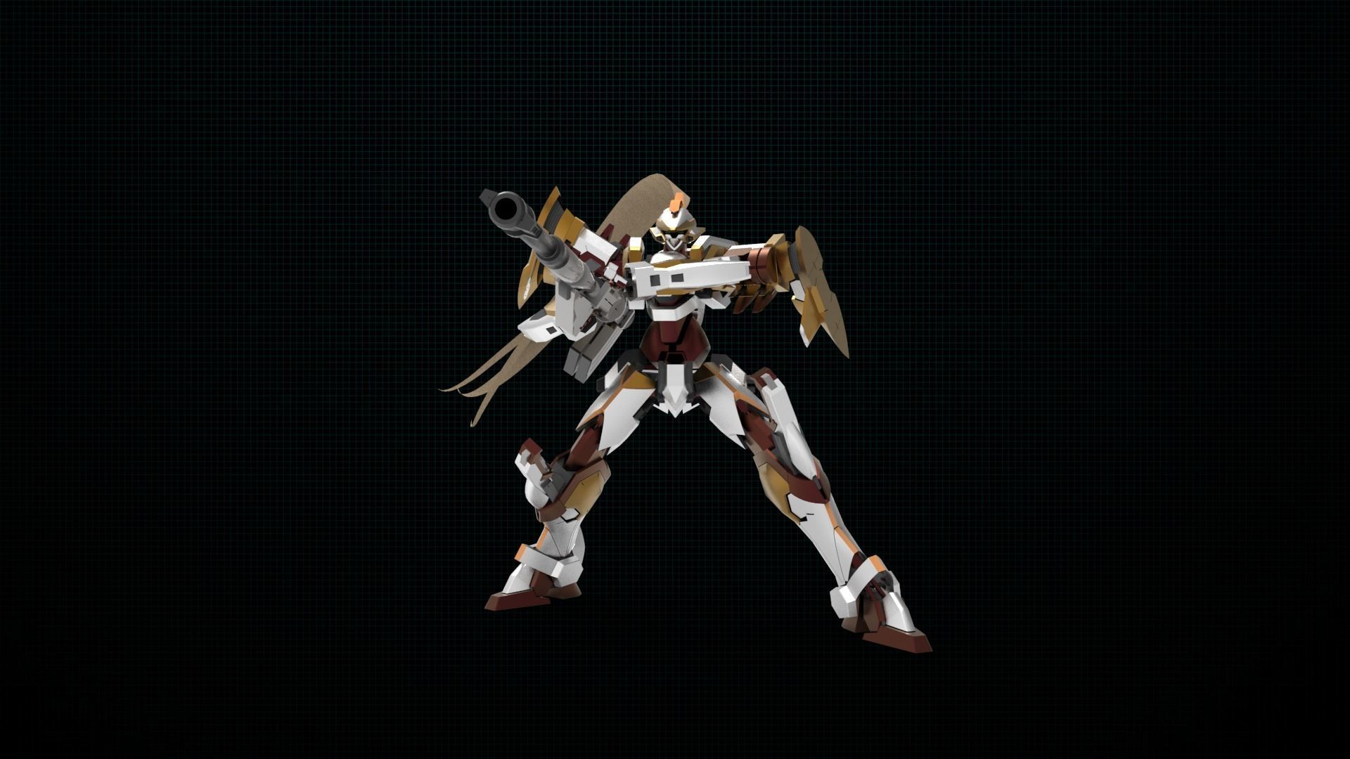 Gundam III 3d printed 3D model 3D printable | CGTrader