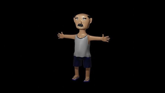uncle snit free 3D model | CGTrader