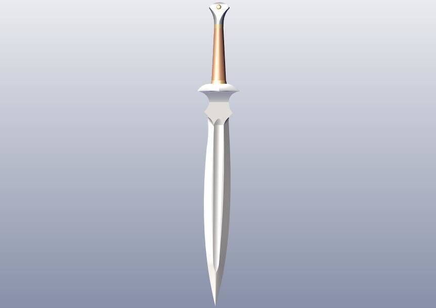 SAM SWORD 3D model 3D printable | CGTrader