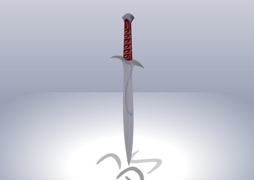 Sting Sword 3D model 3D printable | CGTrader