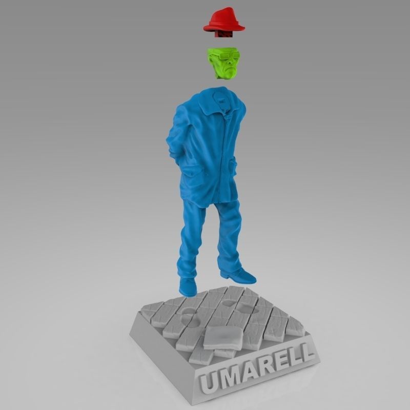 THE UMARELL - BASE INCLUDED - 150mm - 3D model 3D printable | CGTrader