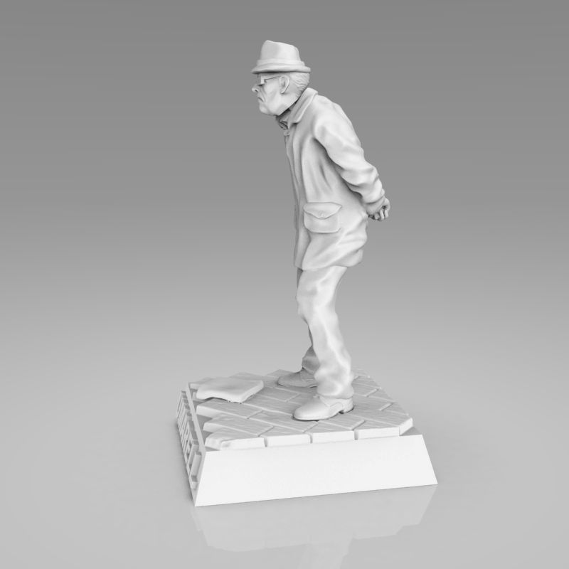 THE UMARELL - BASE INCLUDED - 150mm - 3D model 3D printable | CGTrader