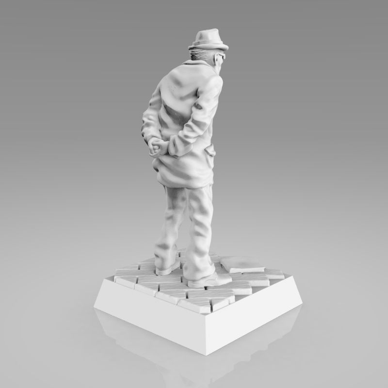 THE UMARELL - BASE INCLUDED - 150mm - 3D model 3D printable | CGTrader