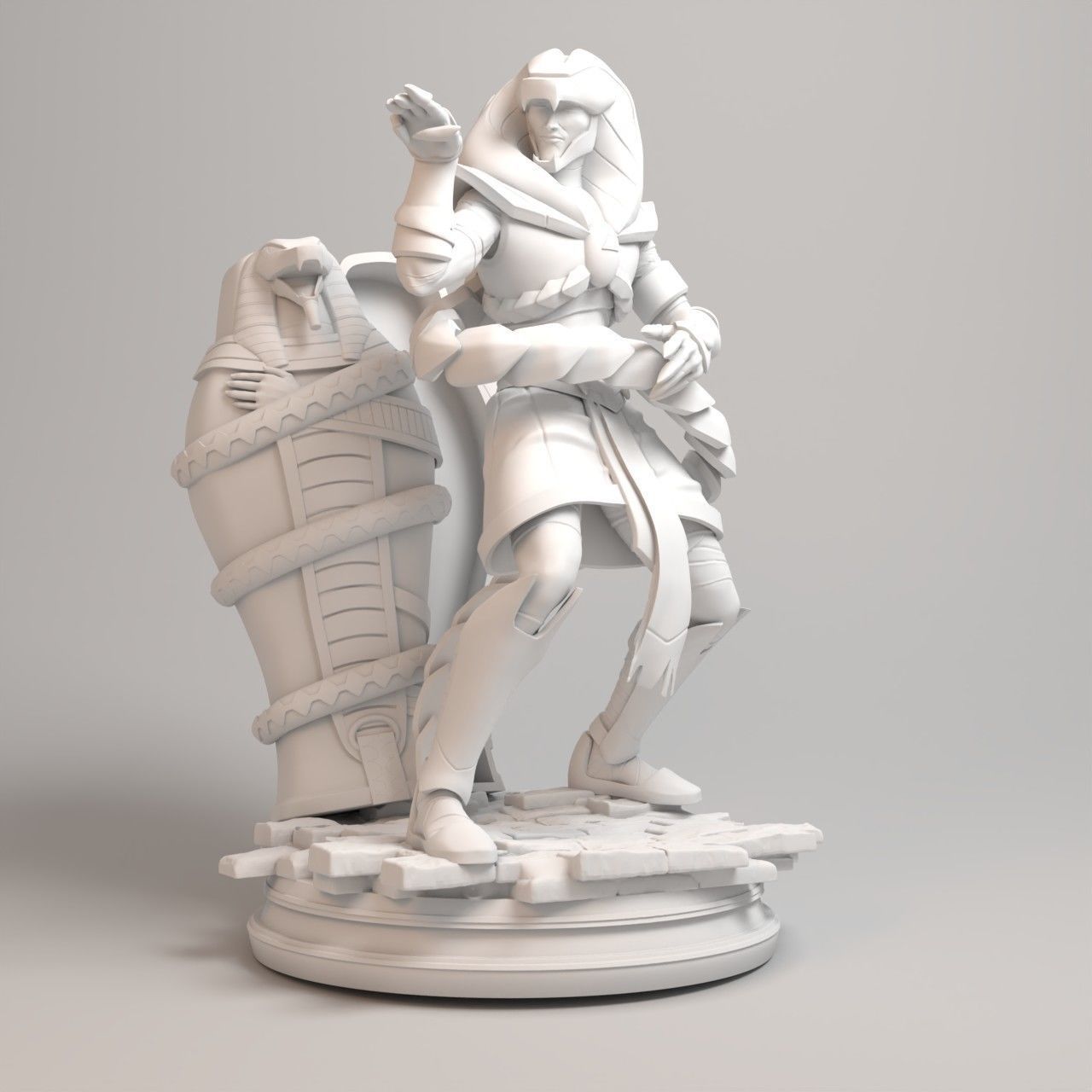Mummies Alive - Rath Diorama 3D model 3D printable | CGTrader