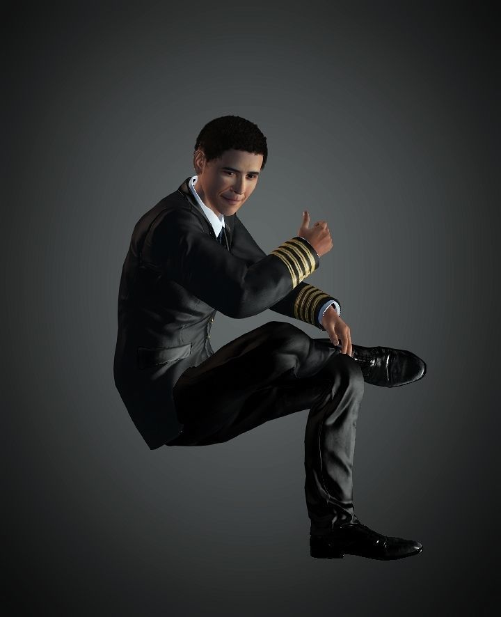 Barack Obama 3d 3D model rigged | CGTrader