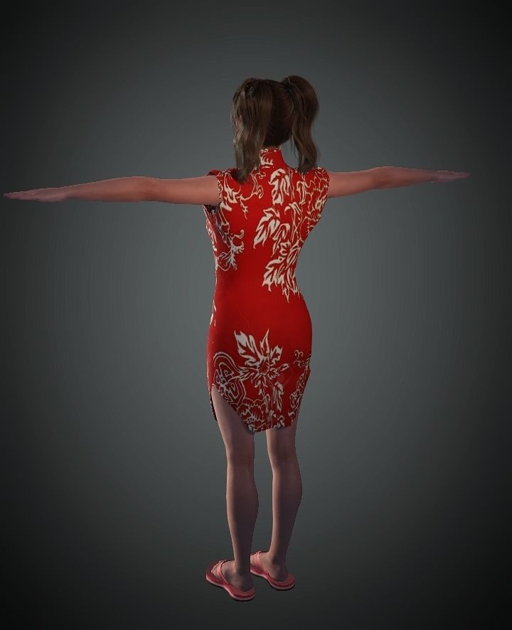Ling Xiaoyu 3d 3D model rigged | CGTrader
