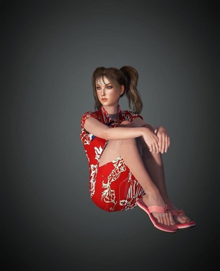 Ling Xiaoyu 3d 3D model rigged | CGTrader
