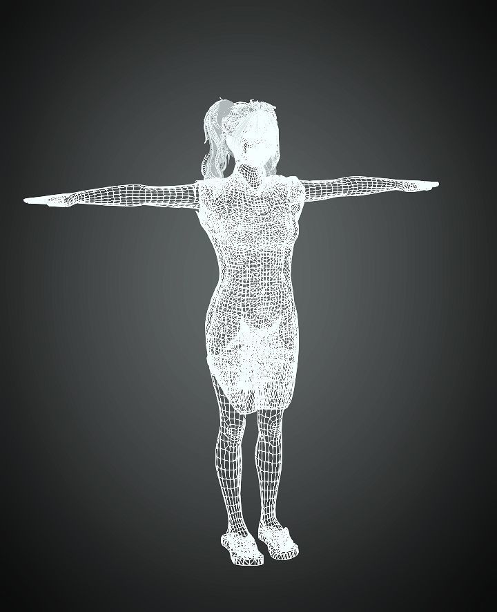 Ling Xiaoyu 3d 3D model rigged | CGTrader