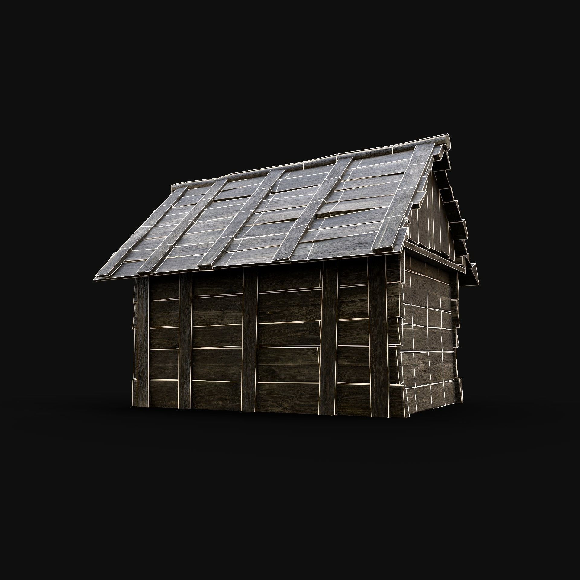 FARM DOG HOUSE HOUND VILLAGE COTTAGE SHEPHERD ANIMAL HUT free VR / AR ...