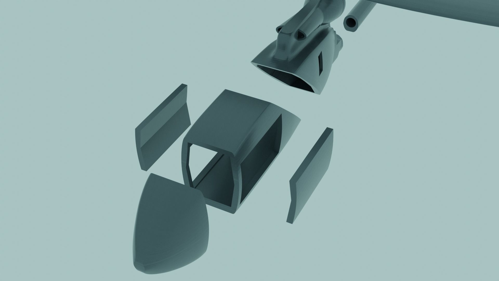RQ 11 Raven UAV Model for 3D printing free 3D model 3D printable | CGTrader