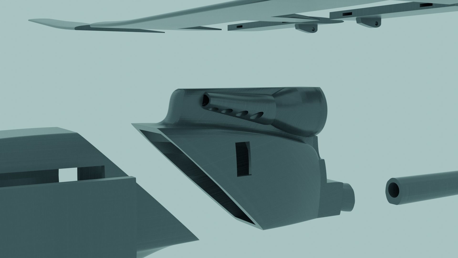 RQ 11 Raven UAV Model for 3D printing free 3D model 3D printable | CGTrader