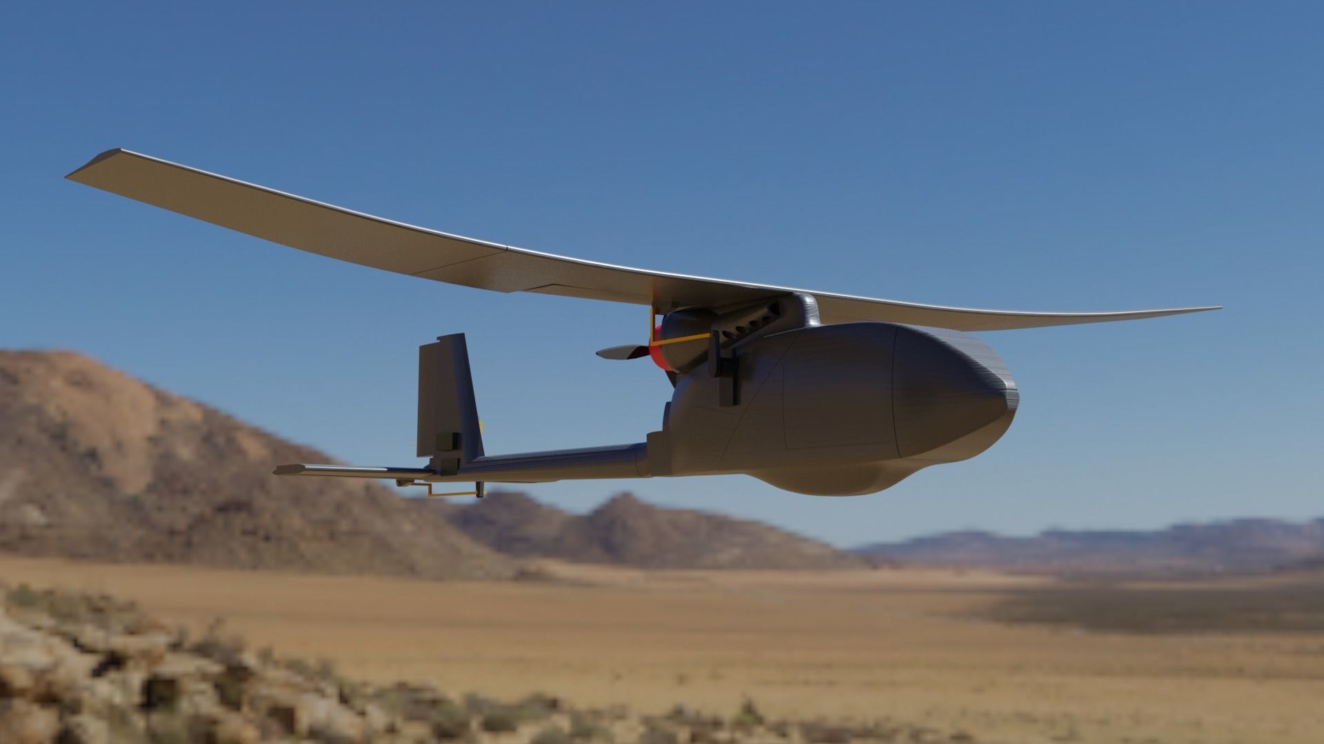 RQ 11 Raven UAV Model for 3D printing free 3D model 3D printable | CGTrader