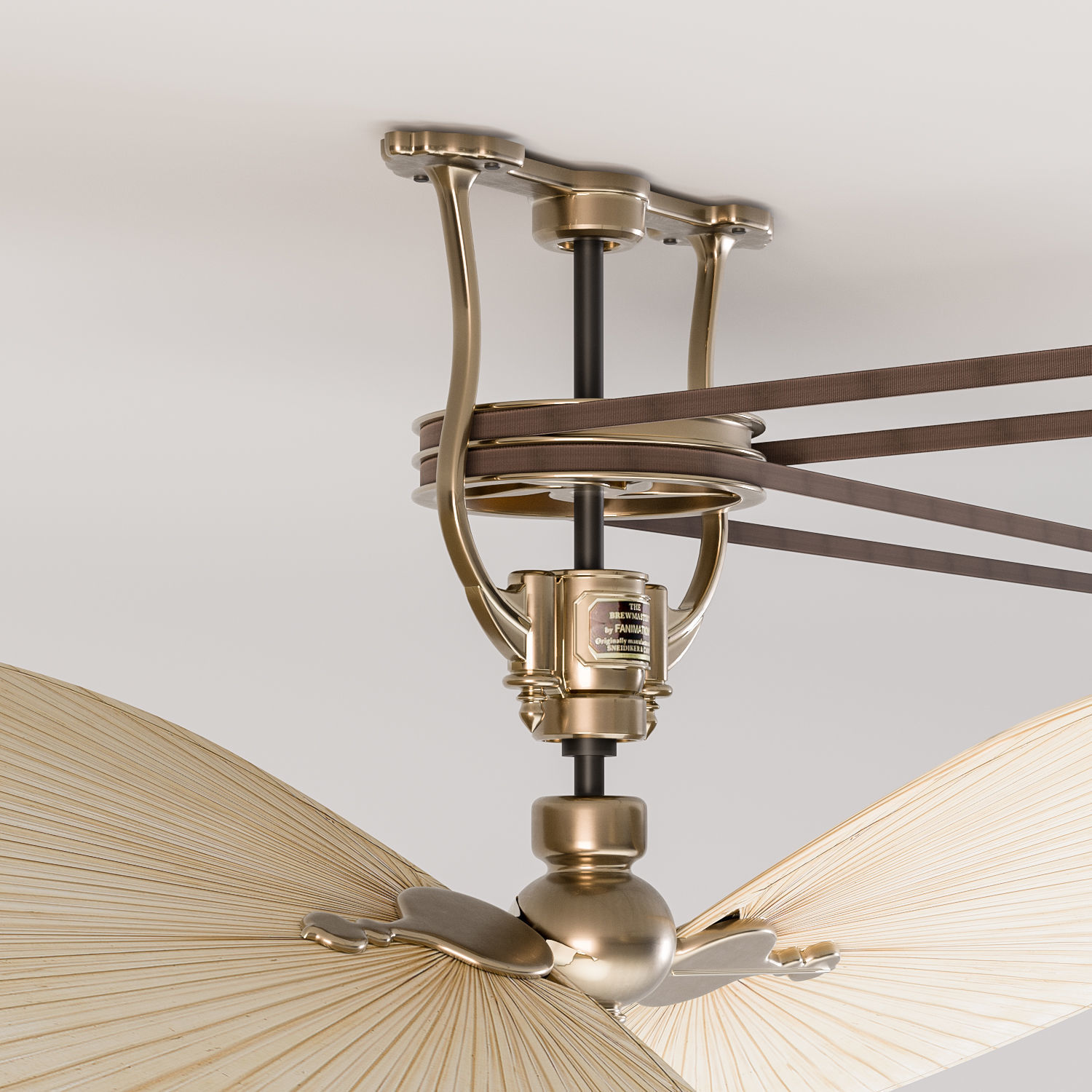 Ceiling Fan FANIMATION - Brewmaster Short Neck 3D model | CGTrader