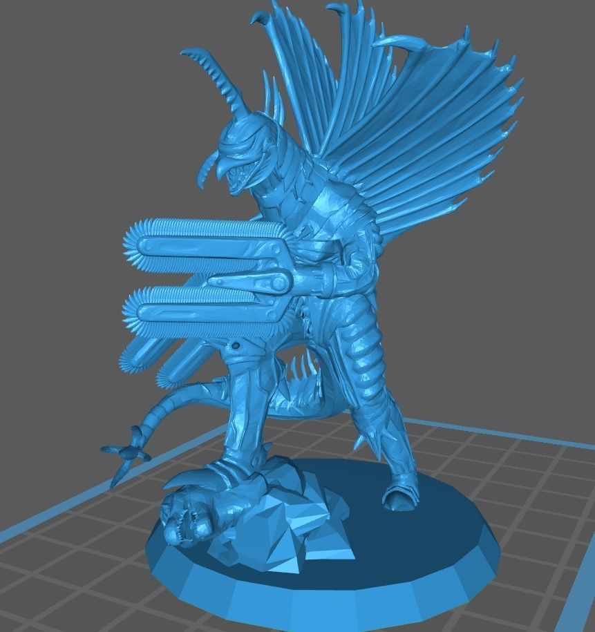 Gigan kill Godzilla 3D model 3D printable | CGTrader