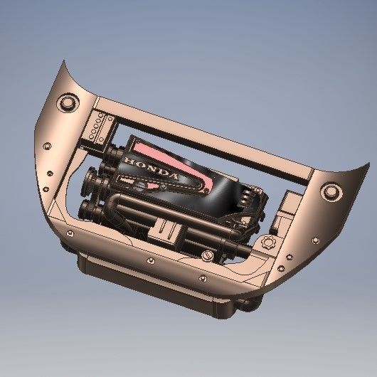 1 64 Scale K20 Engine Diecast Hot Wheels Type R 3D model 3D printable ...