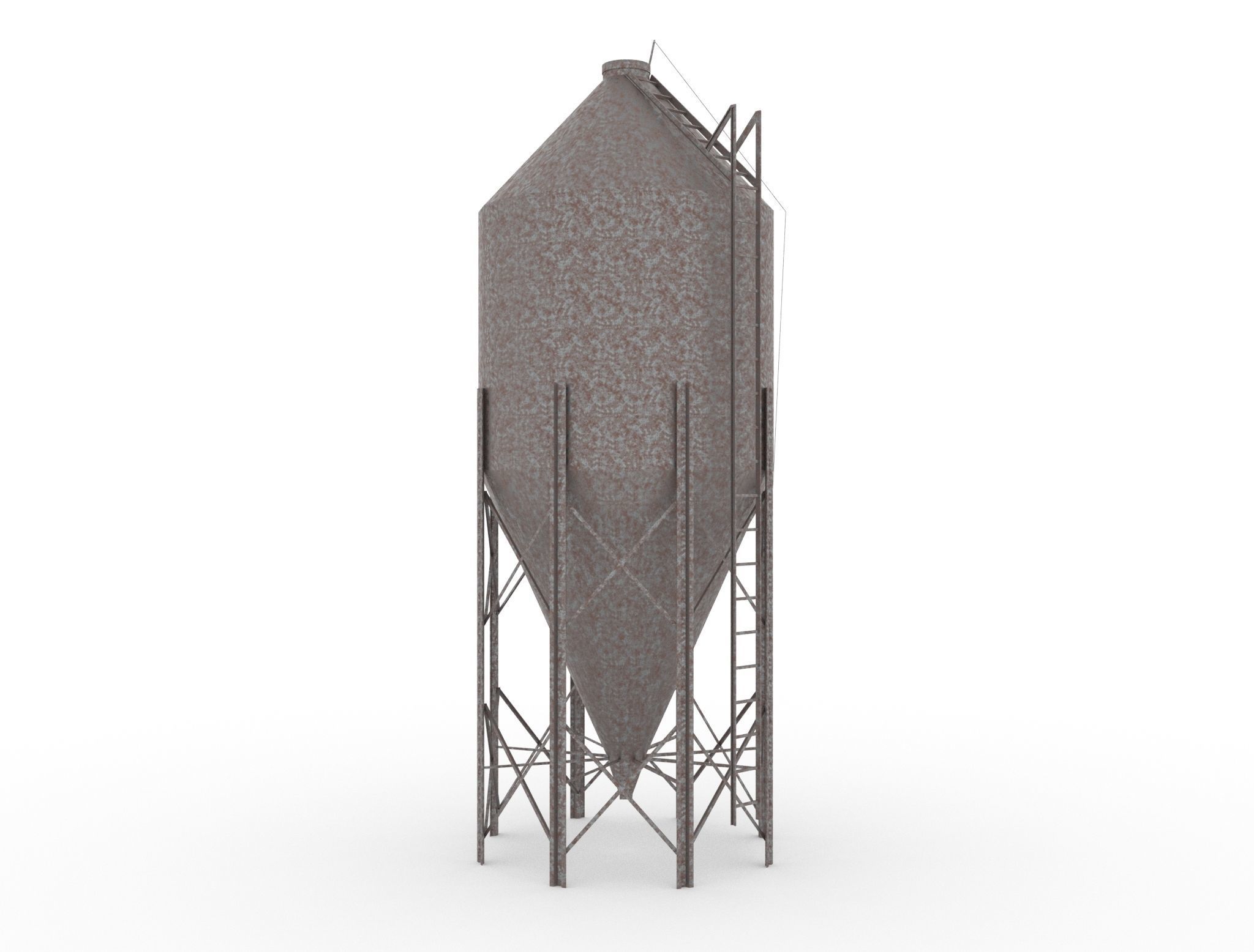 Silo Industrial Structure 3D model | CGTrader