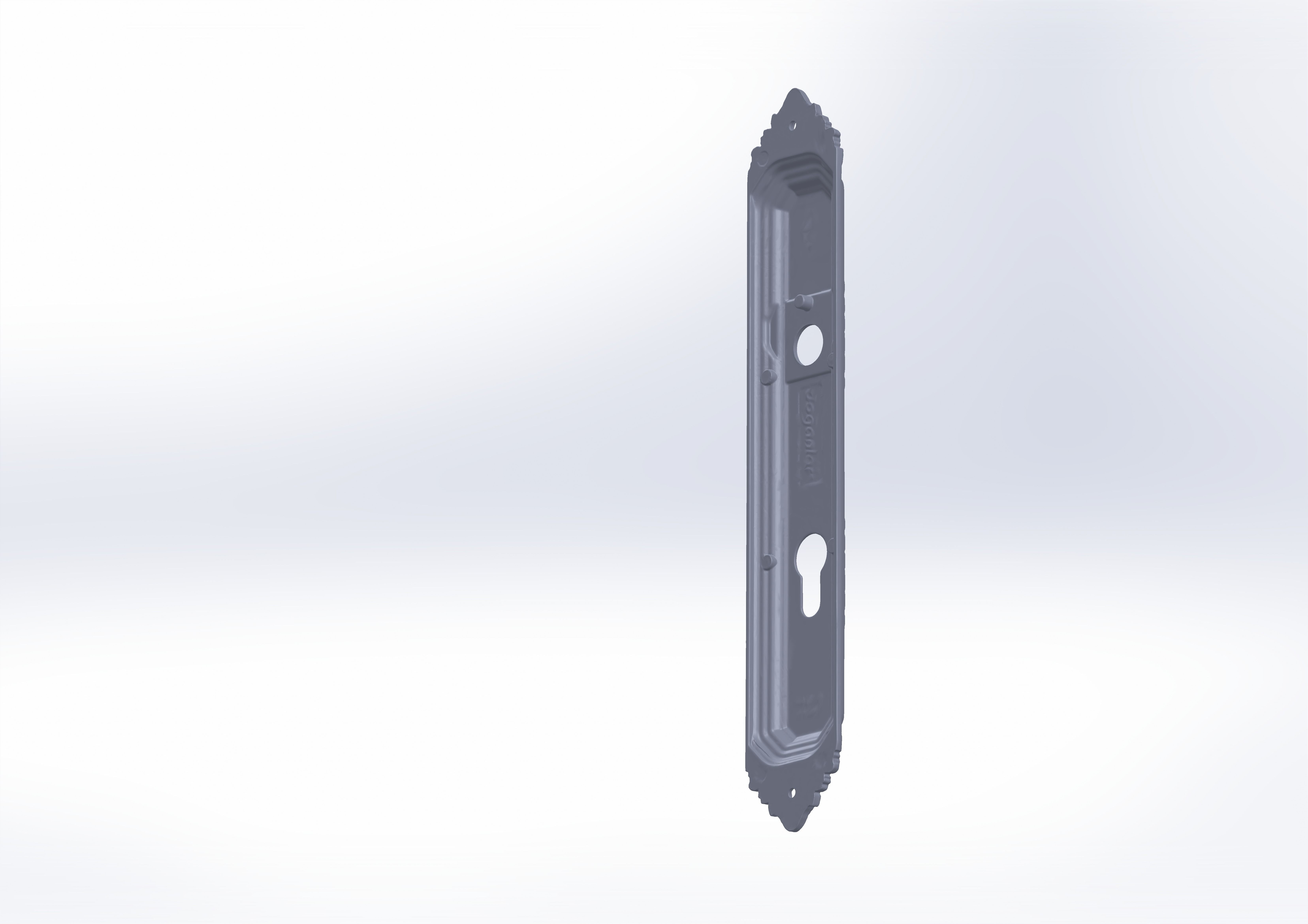 Door Handle - Mortise 3D model | CGTrader