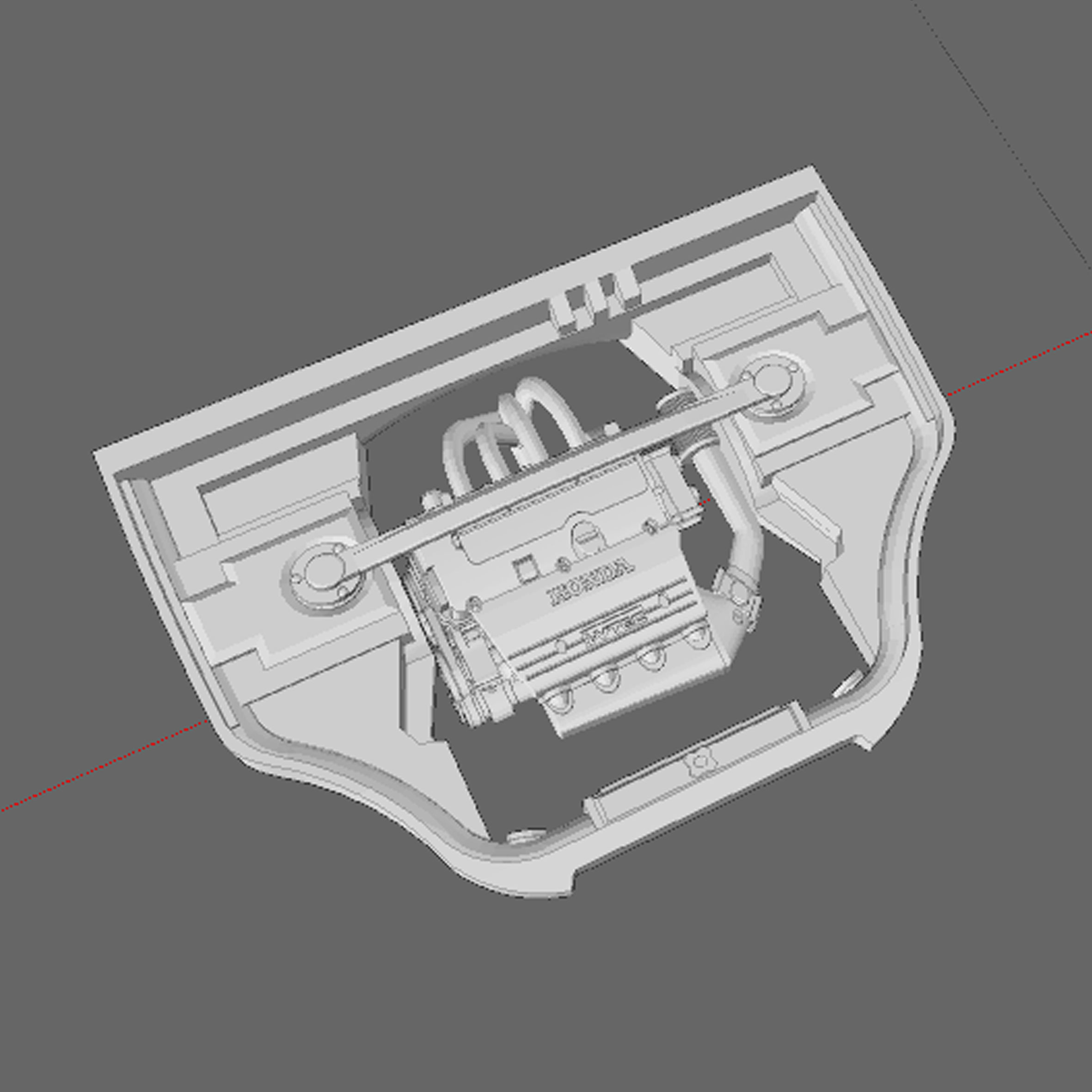 1 64 Scale K20A Engine Diecast Hot Wheels EK9 3D model 3D printable ...