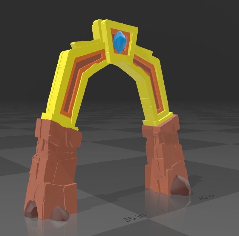 Spyro Artisans Portal 3D model 3D printable | CGTrader