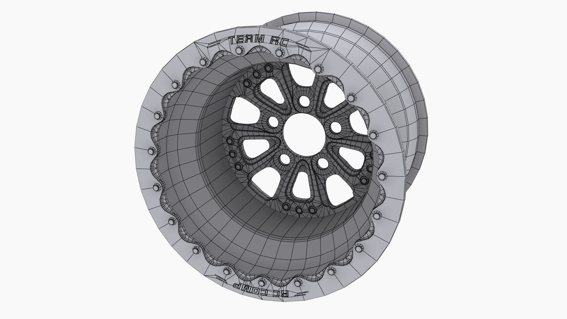 3D model RC Components Exile Drag Rear Wheel VR / AR / low-poly | CGTrader