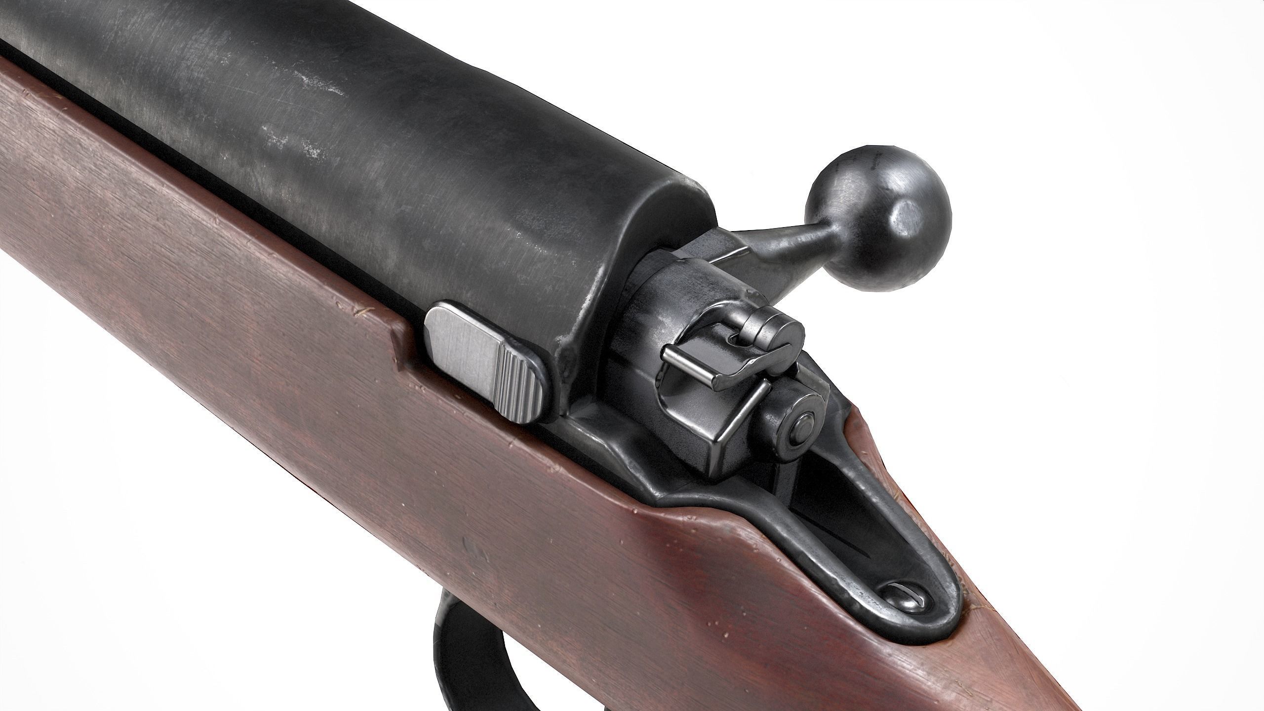 3D model PBR Mauser 1918 Tankgewehr VR / AR / low-poly | CGTrader