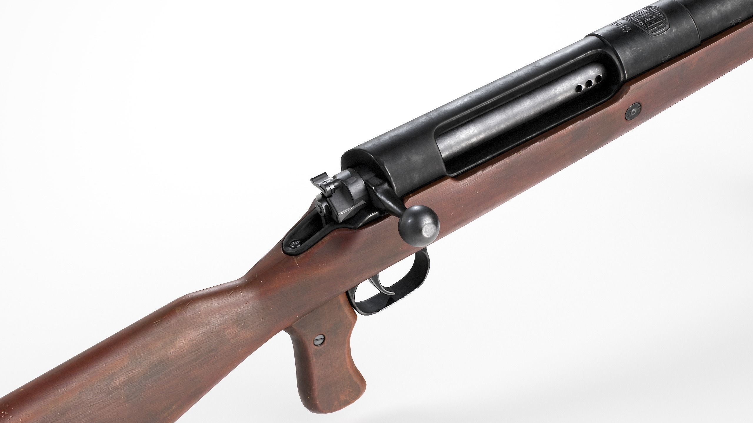 3D model PBR Mauser 1918 Tankgewehr VR / AR / low-poly | CGTrader