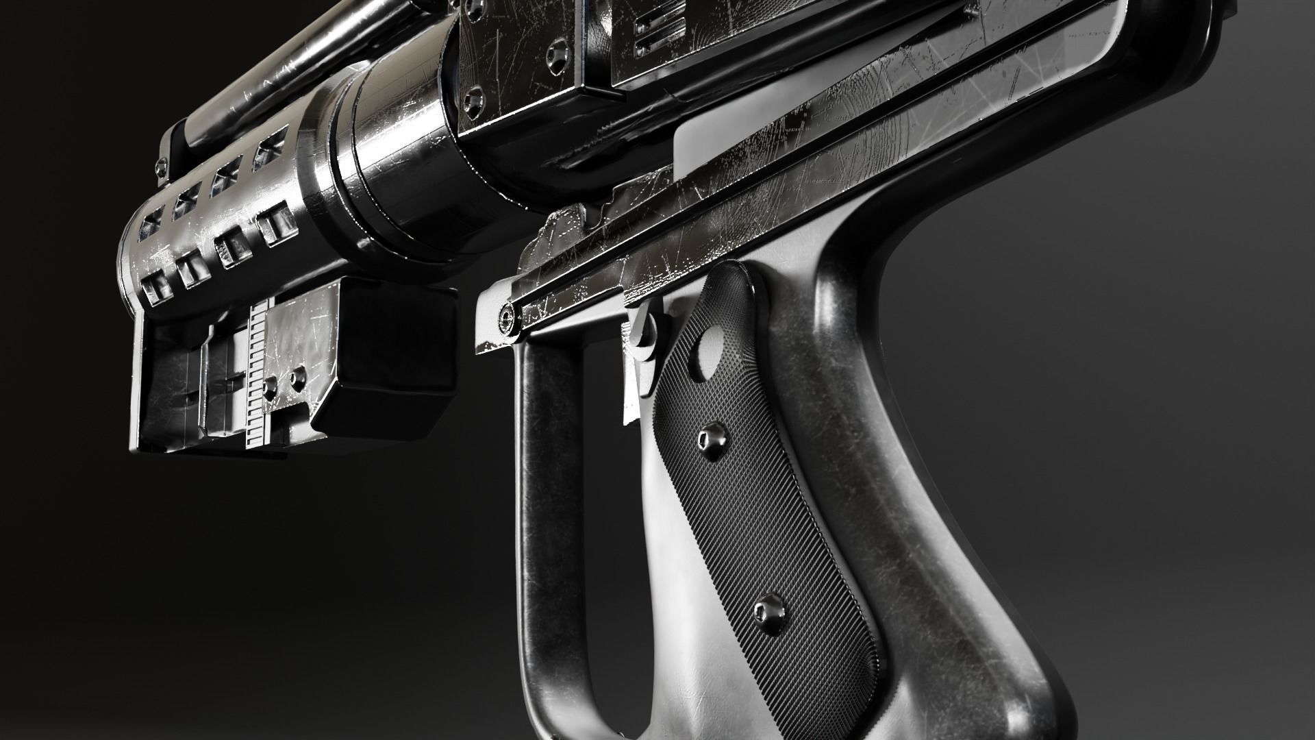 Blaster droid star wars 3D model | CGTrader