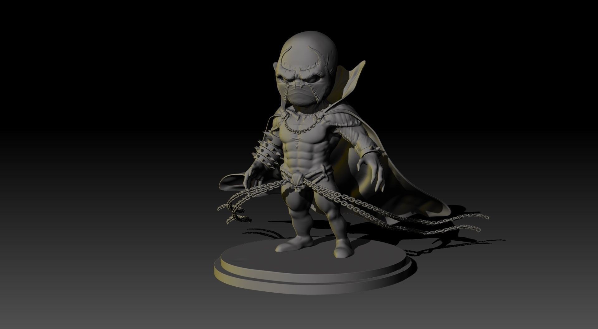 SPAWN SCULPTURE CARTOON 3D model | CGTrader