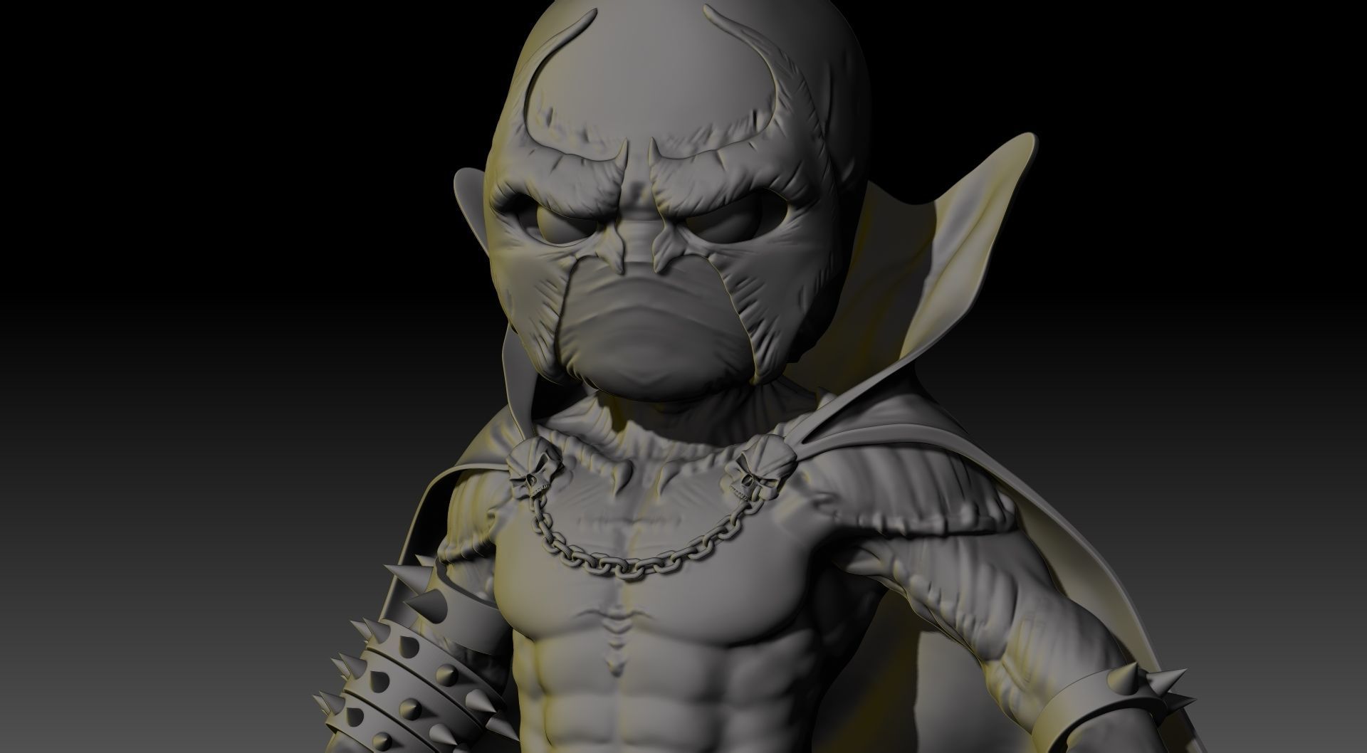 SPAWN SCULPTURE CARTOON 3D model | CGTrader