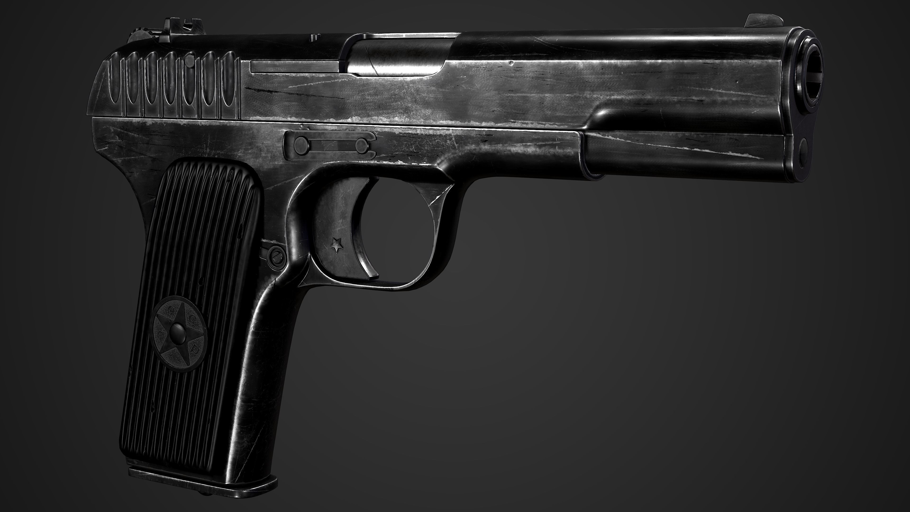 3D model TT Tokarev Pistol VR / AR / low-poly | CGTrader
