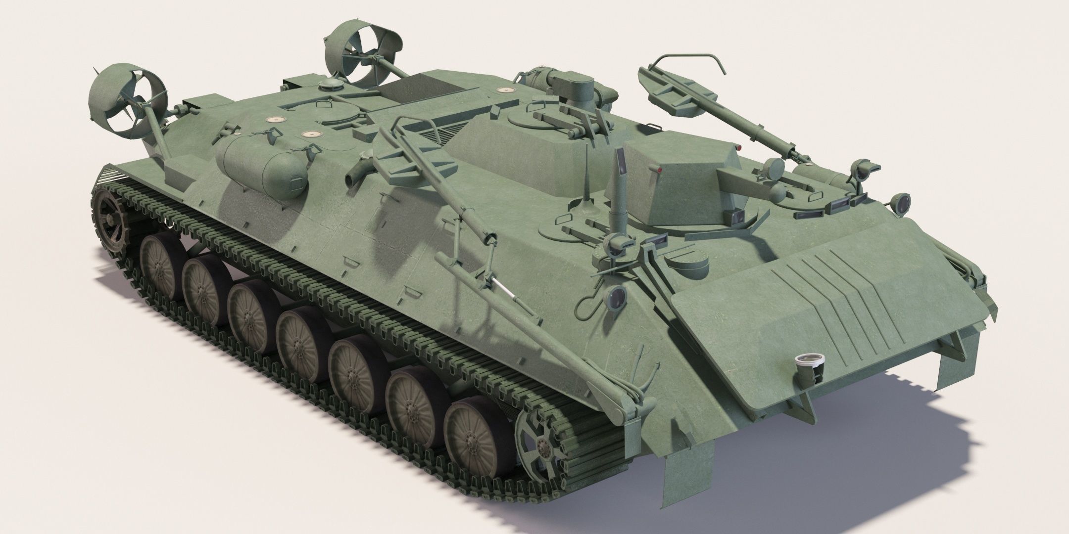 3D model IRM Zhuk Russian Engineer Reconnaissance Vehicle - Premium VR ...